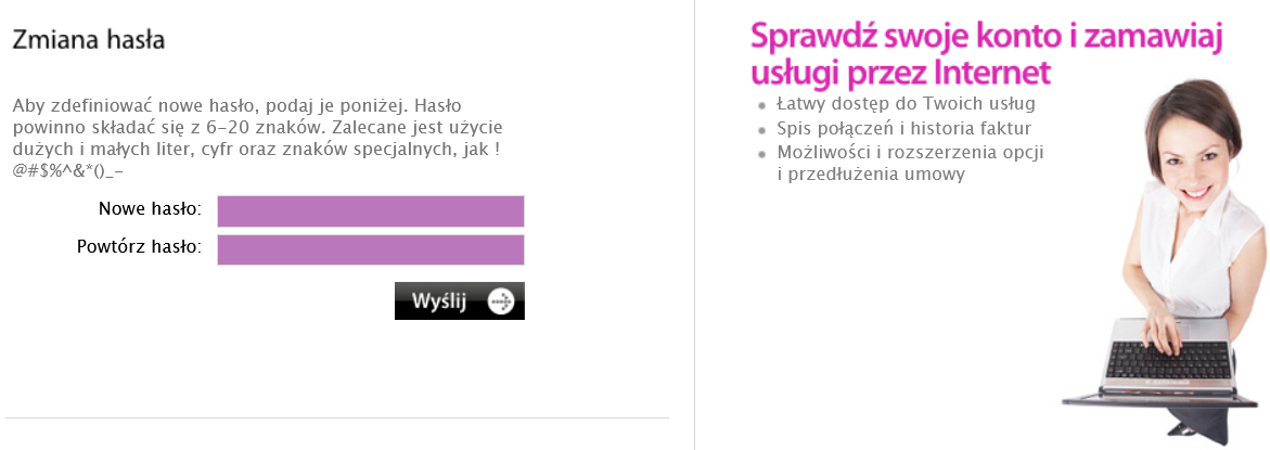 Jak odzyskać lub zmienić dane do logowania? - Netia